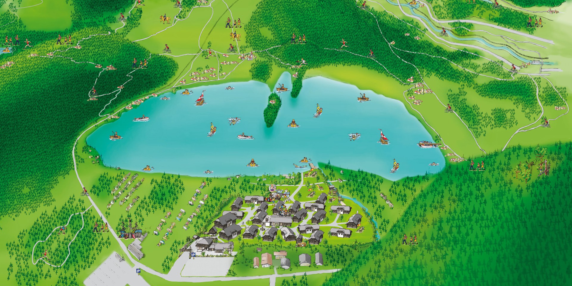 Urlaub im Chaletdorf in Faak am See, Kärnten